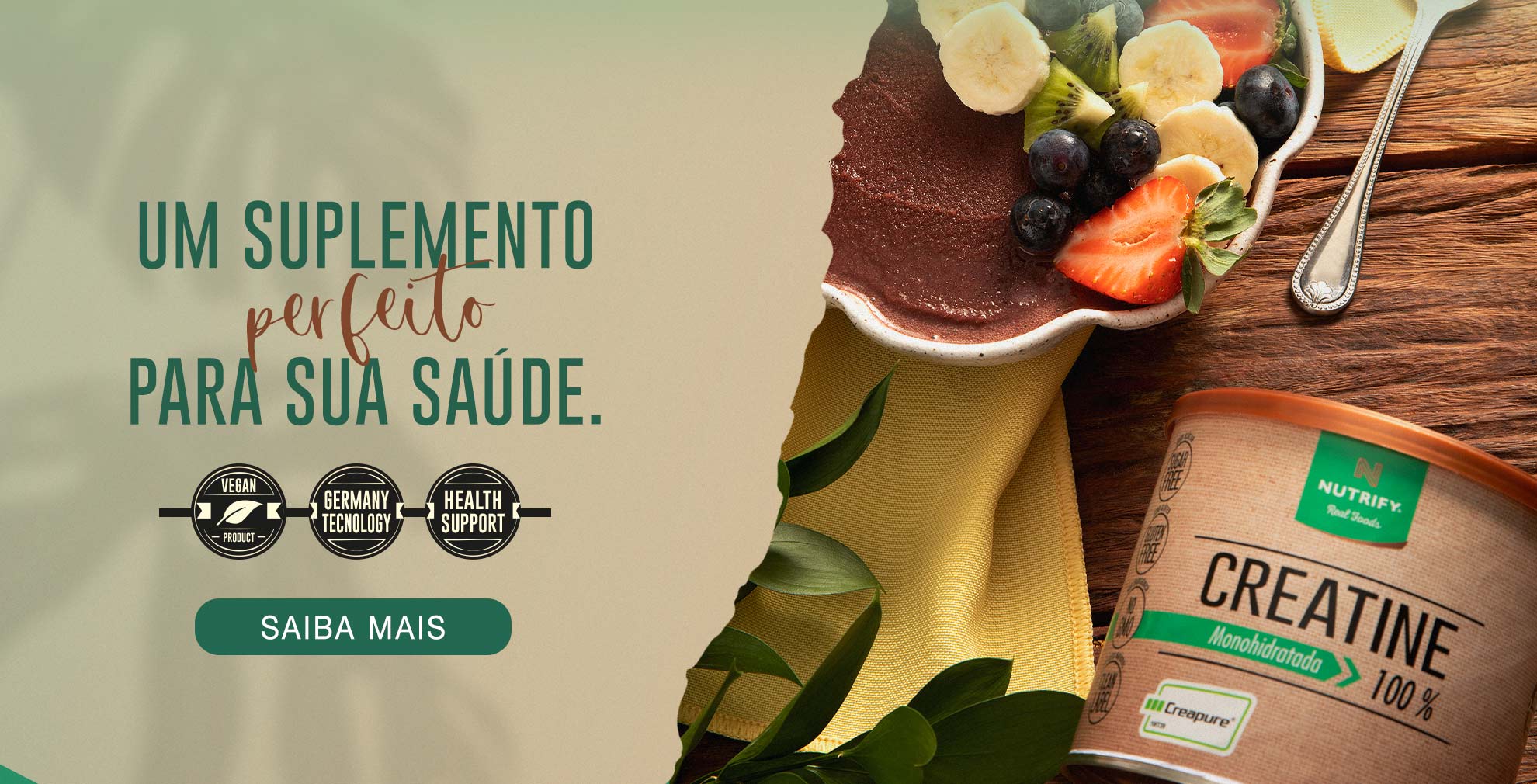 Suplementos Veganos, Vegetarianos e Clean Label | Nutrify